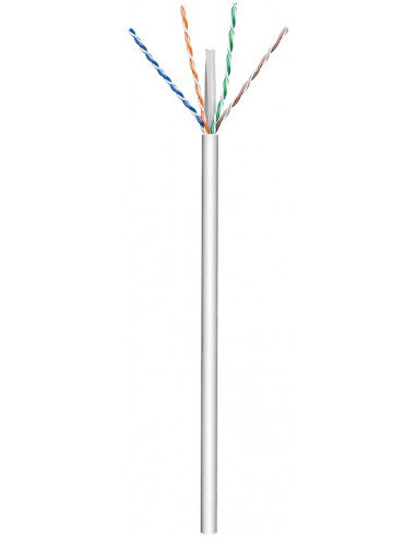 Cat 6 Kabel Sieciowy, U/Utp, Szary - Długość Kabla 100 M - Goobay | Sklep EMPIK.COM