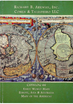 Catalog 66 Early World Maps Europe Asia and Australia Maps of the ...