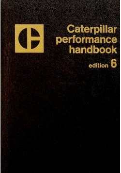 Caterpillar performance handbook - Opracowanie zbiorowe | Książka w Empik