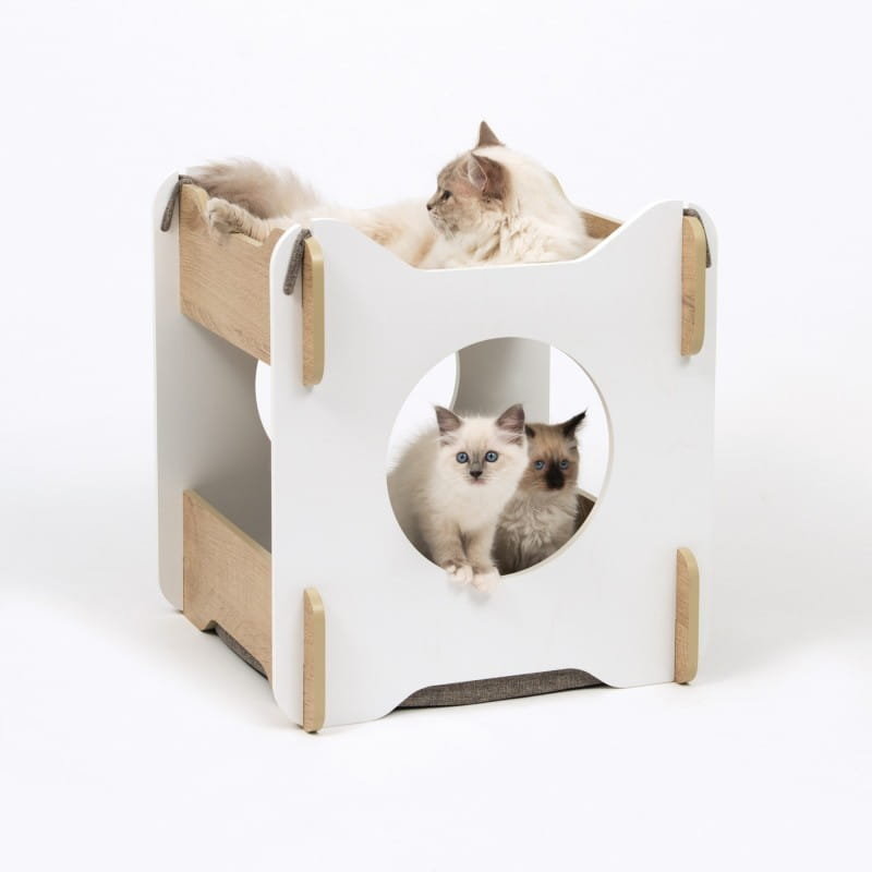 Catit Vesper Cabana | Domek Hagen dla kota | 50x50x53cm | Biały - Inna ...