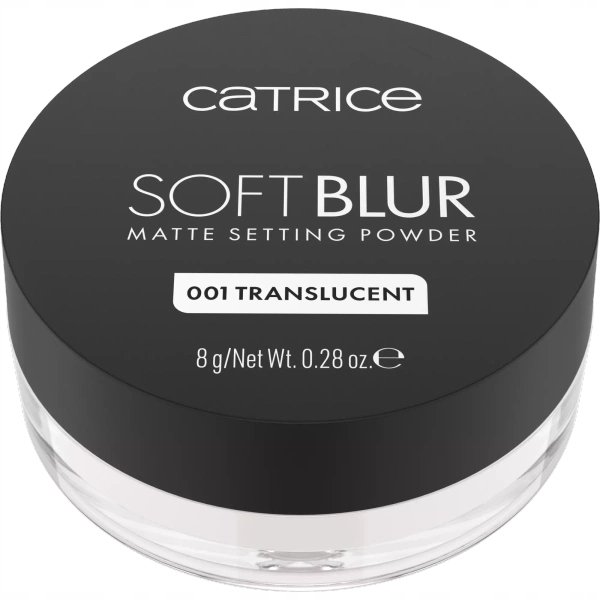 CATRICE Soft Blur Matte Setting Powder puder sypki 001 Translucent 8g ...