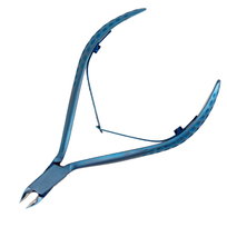 Cążki do skórek Lexwo niebieskie blue 137-3m | Sklep EMPIK.COM