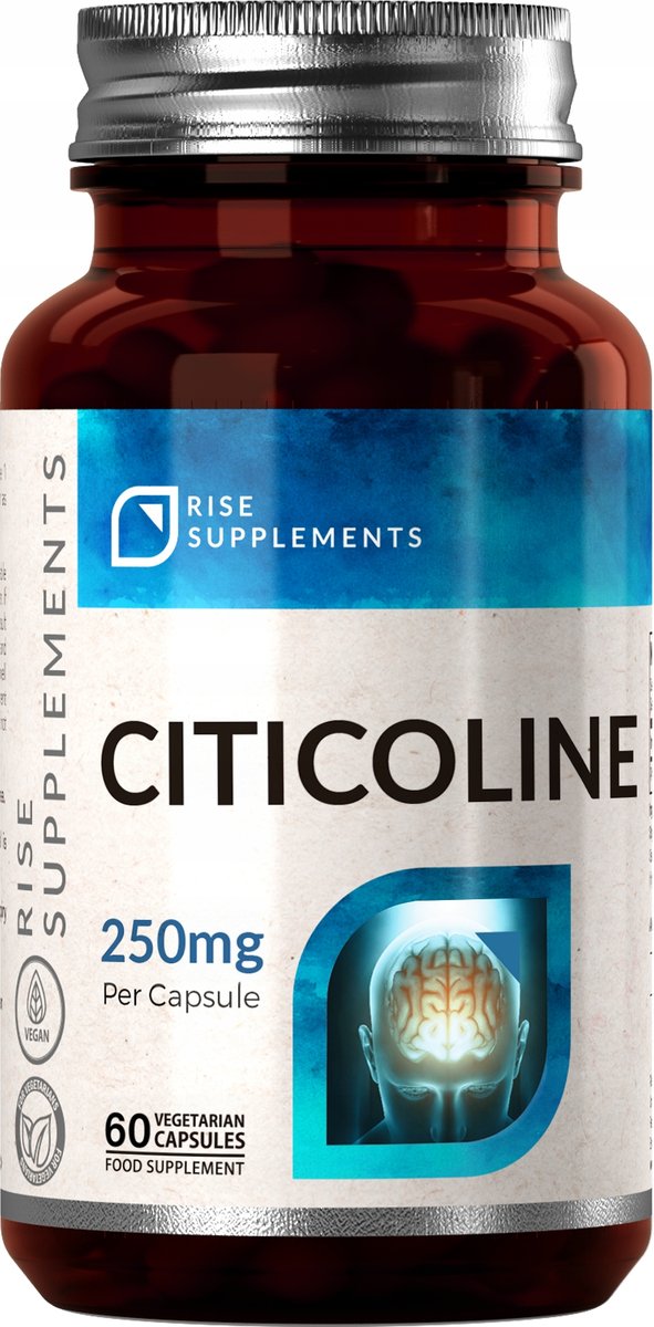 CDP-Cholina (Cytykolina) 60 Kapsułek po 250mg | Sklep EMPIK.COM