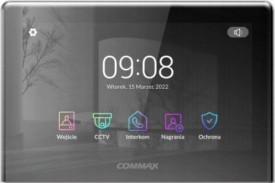 Cdv-70qt(dc) neo silver monitor 7" hd - COMMAX | Sklep EMPIK.COM