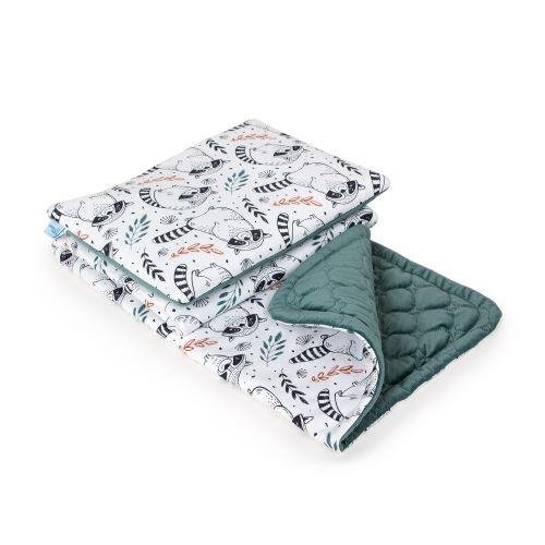 Ceba Baby, kocyk 75x100 cm z poduszka 30x40 cm, Raccoon - Ceba Baby ...