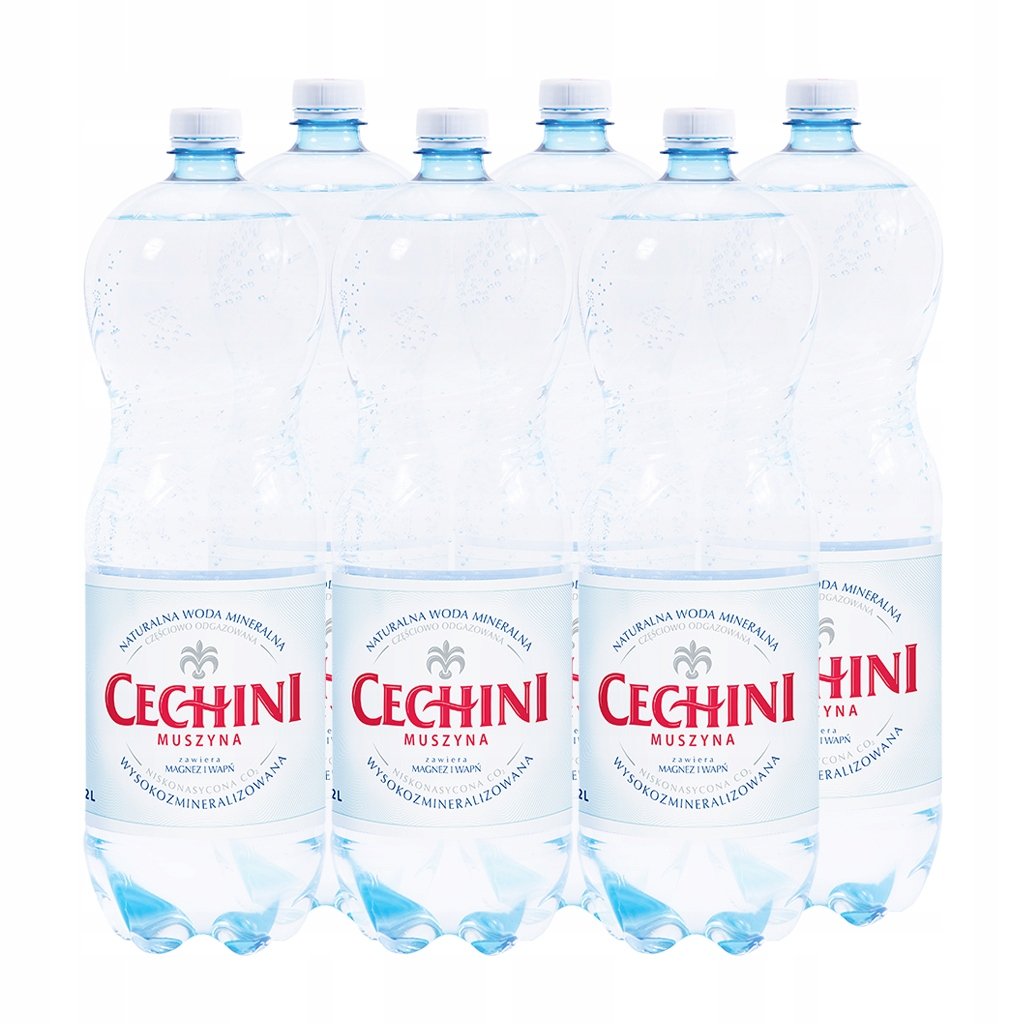 CECHINI Muszyna Naturalna woda niskonasycona 6x2l - Cechini Muszyna ...