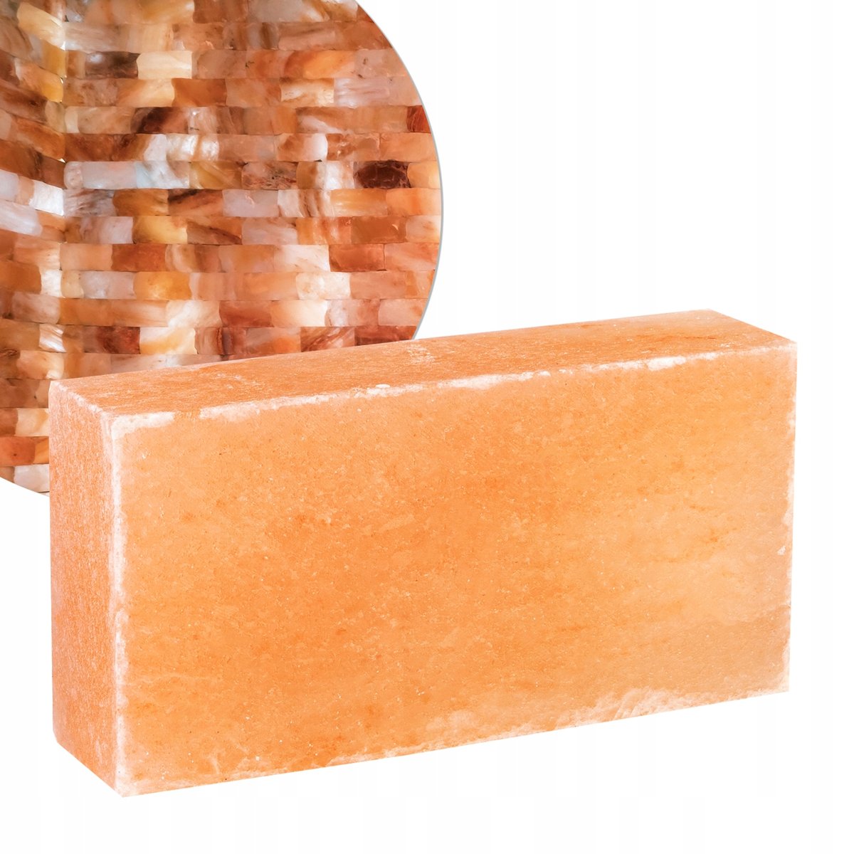 Cegła solna 2,5 kg himalajska blok do groty solnej sauny - Ogrody Solne ...