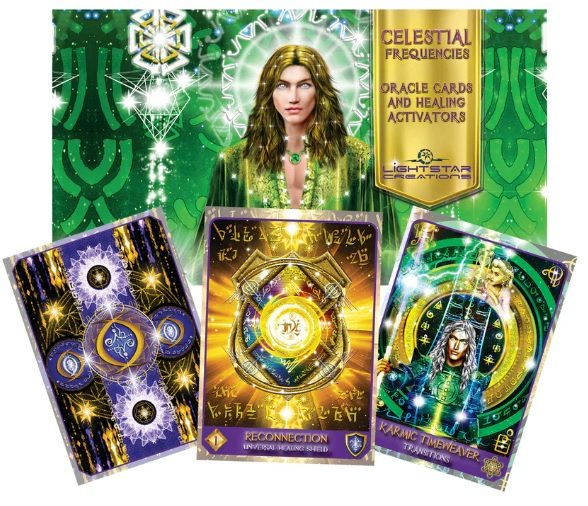 Celestial Frequencies: Oracle Cards and Healing Activators - Inna marka ...