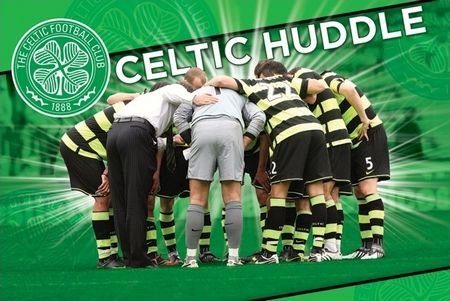 Celtic (Huddle) - plakat 91,5x61 cm - Celtic FC | Sklep EMPIK.COM