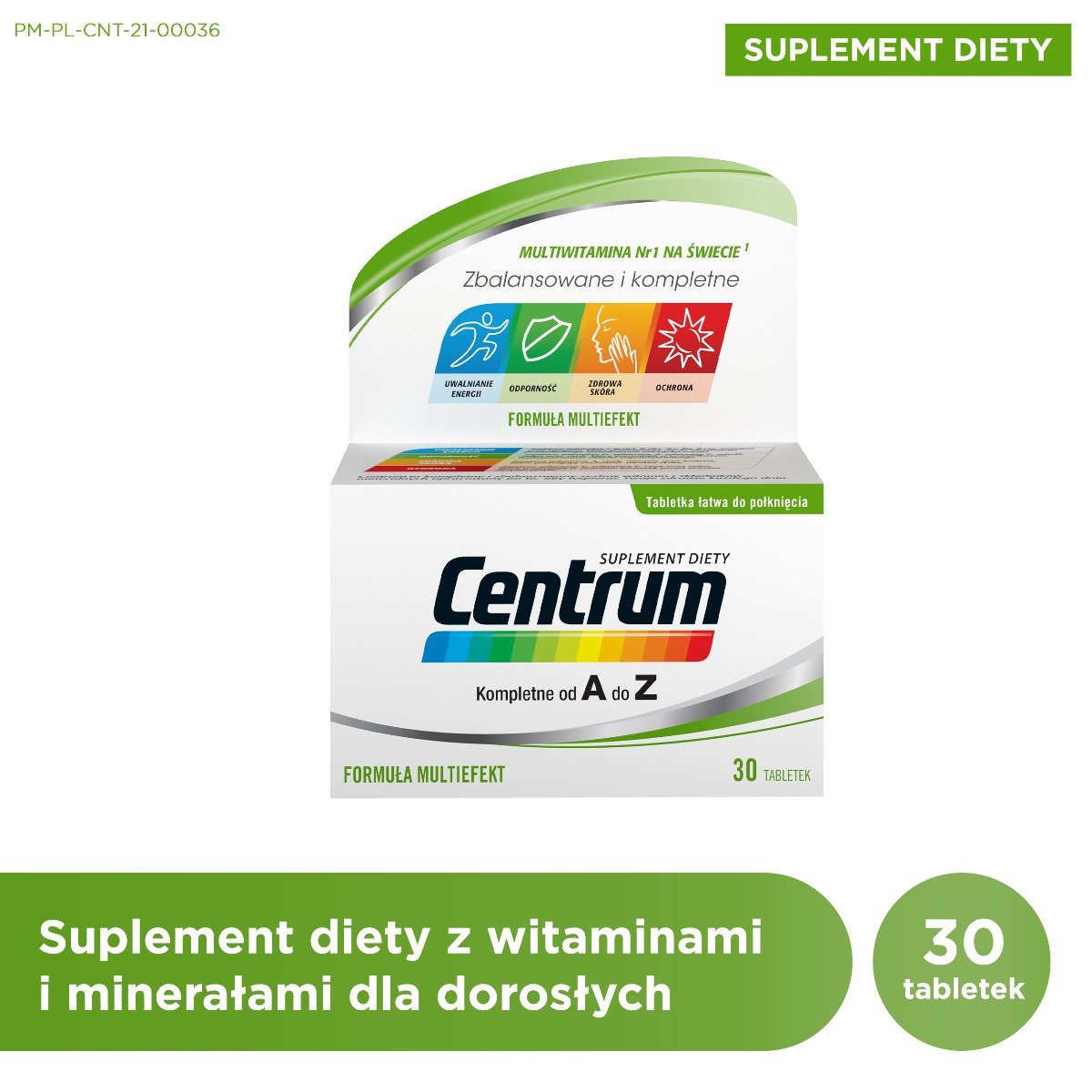 Centrum Kompletne Od A Do Z, Tabletki, 30 szt. | Sklep EMPIK.COM