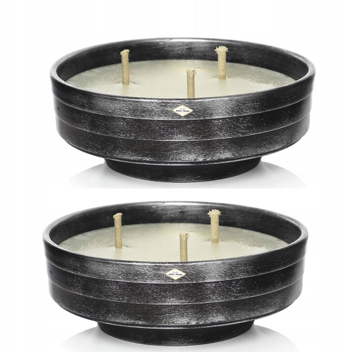 Ceramiczne Znicze Na Grób Cmentarz Otwary Znicz Premium 3 Knoty 20H ...