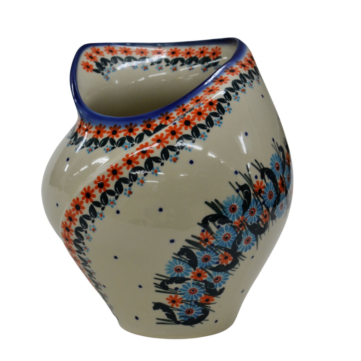 Ceramiczny wazon muszla Ceramika Bolesławiec - Ceramika Bolesławiec ...