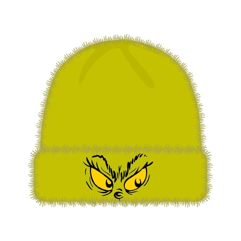 CERDÀé - Oficjalny Grinch Beanie na każdą okazję, akcesorium tematyczne ...