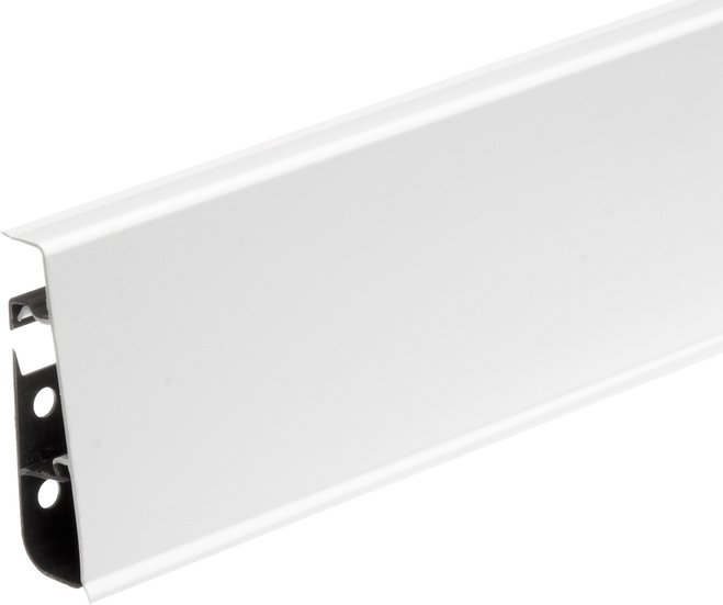 Cezar Hi-Line Prestige listwa przypodłogowa PVC 250 cm biały połysk ...
