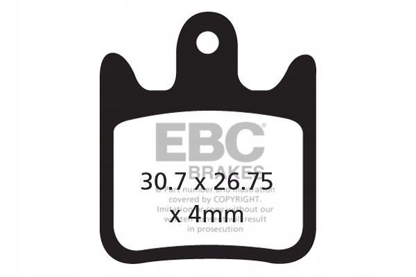 CFA487HH - Klocki hamulcowe rowerowe (spiekane) EBC Brakes - EBC ...