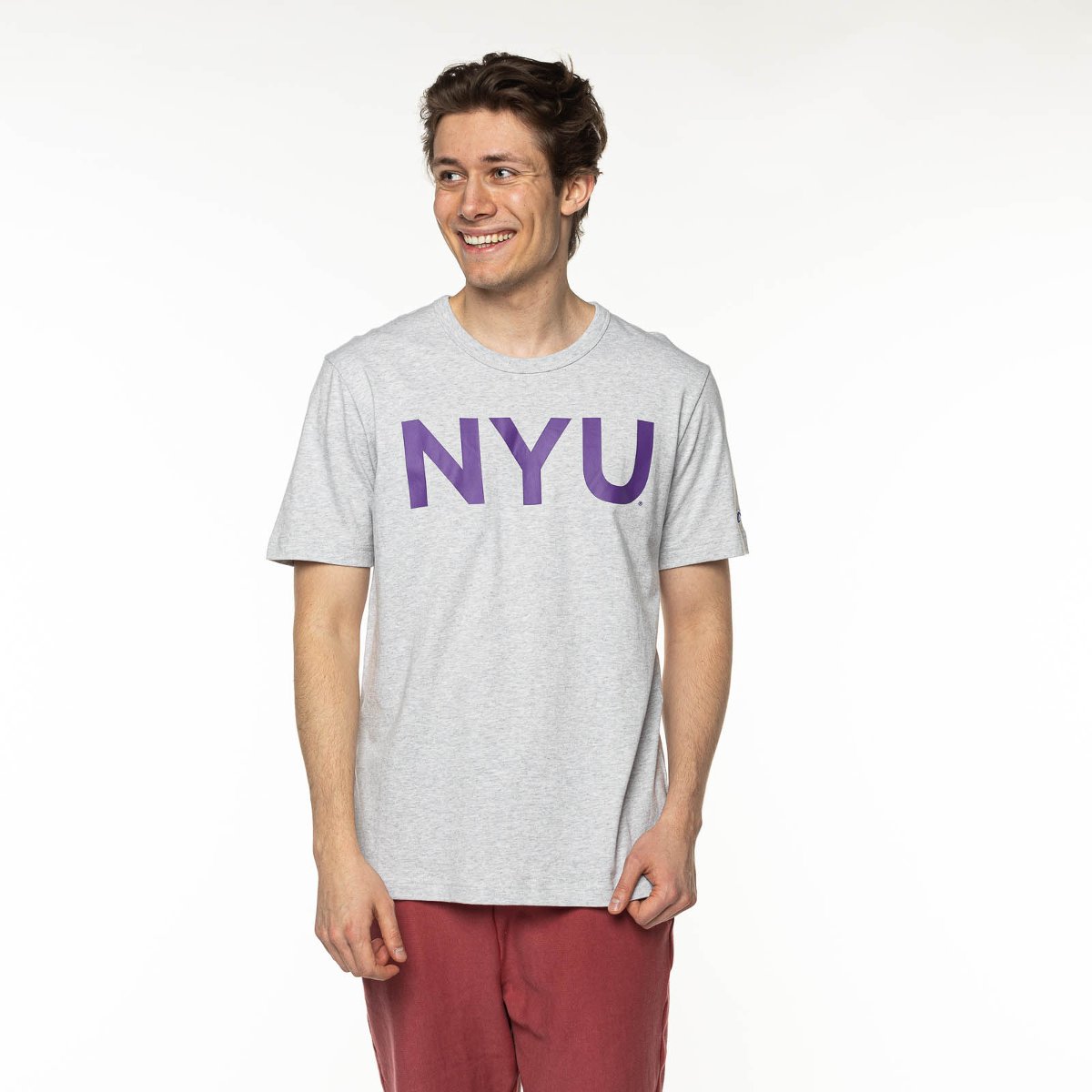 Champion Crewneck T-Shirt Grey NYU - M - Champion | Sport Sklep EMPIK.COM
