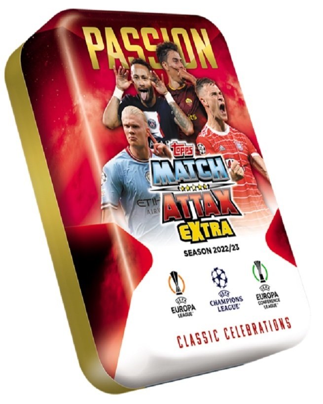 Champions League UEFA Match Attax Extra Mega Puszka Kolekcjonera - Pol ...