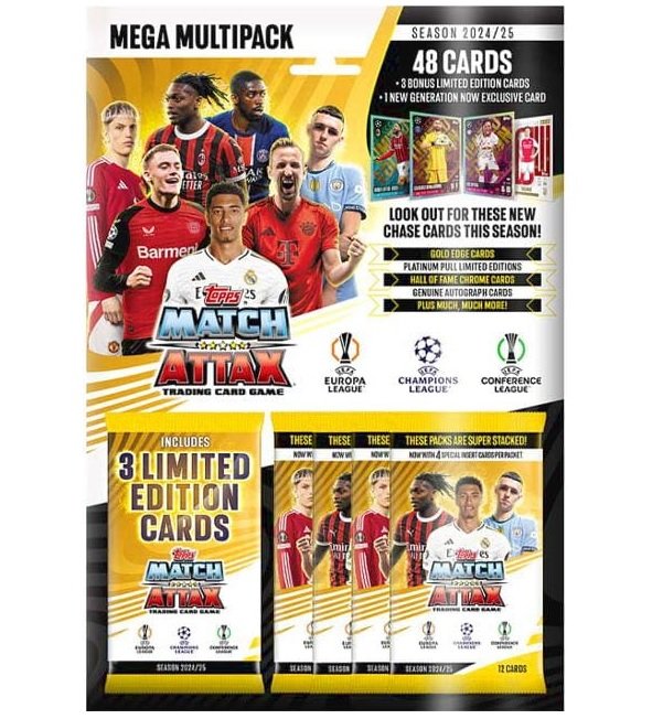 Champions League UEFA Match Attax Topps TCG Mega Multipack - Burda ... Champions League UEFA Match Attax Topps TCG Mega Multipack - Burda ...