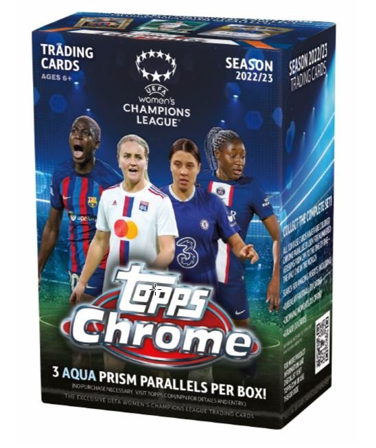 Champions League Women's UEFA Topps Trading Cards Box - Burda Media ...