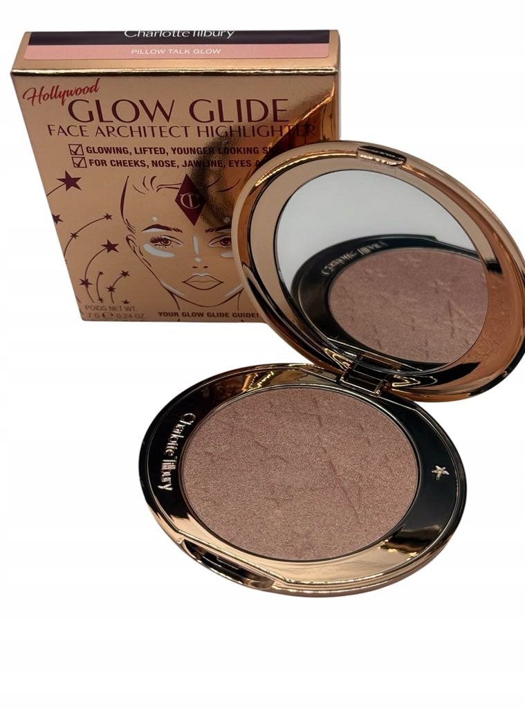 CHARLOTTE TILBURY Hollywood Glow Glide Face Architect Pillow Talk Glow | Sklep EMPIK.COM