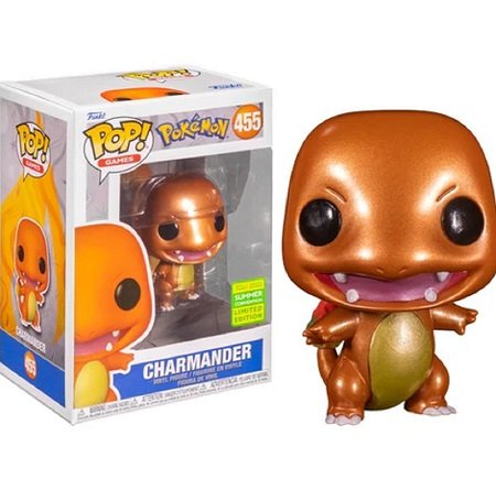 Charmander Metallic - Pokemon - summer Convention - Funko POP #455 ...