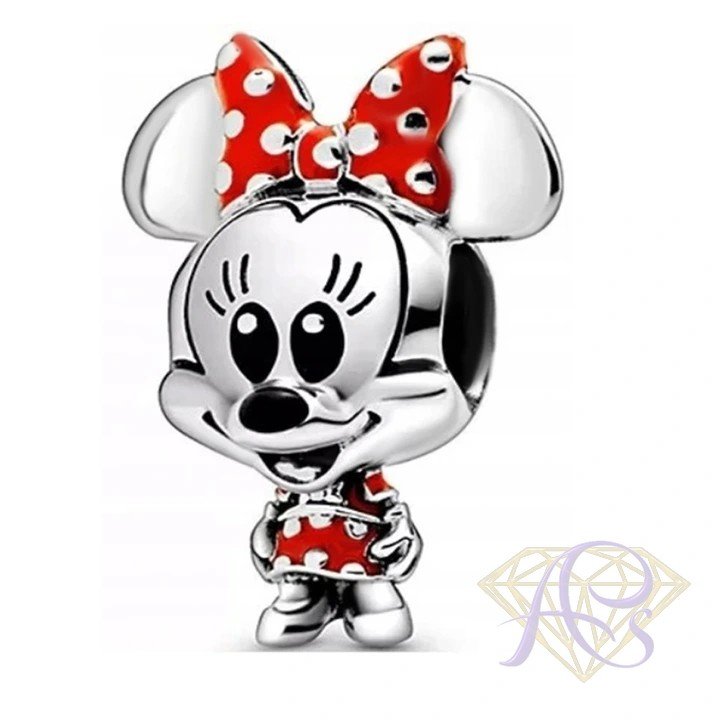 Charms srebrny Ag 925 MYSZKA MINNIE 110222CHR - Asimex Plus | Moda Sklep EMPIK.COM