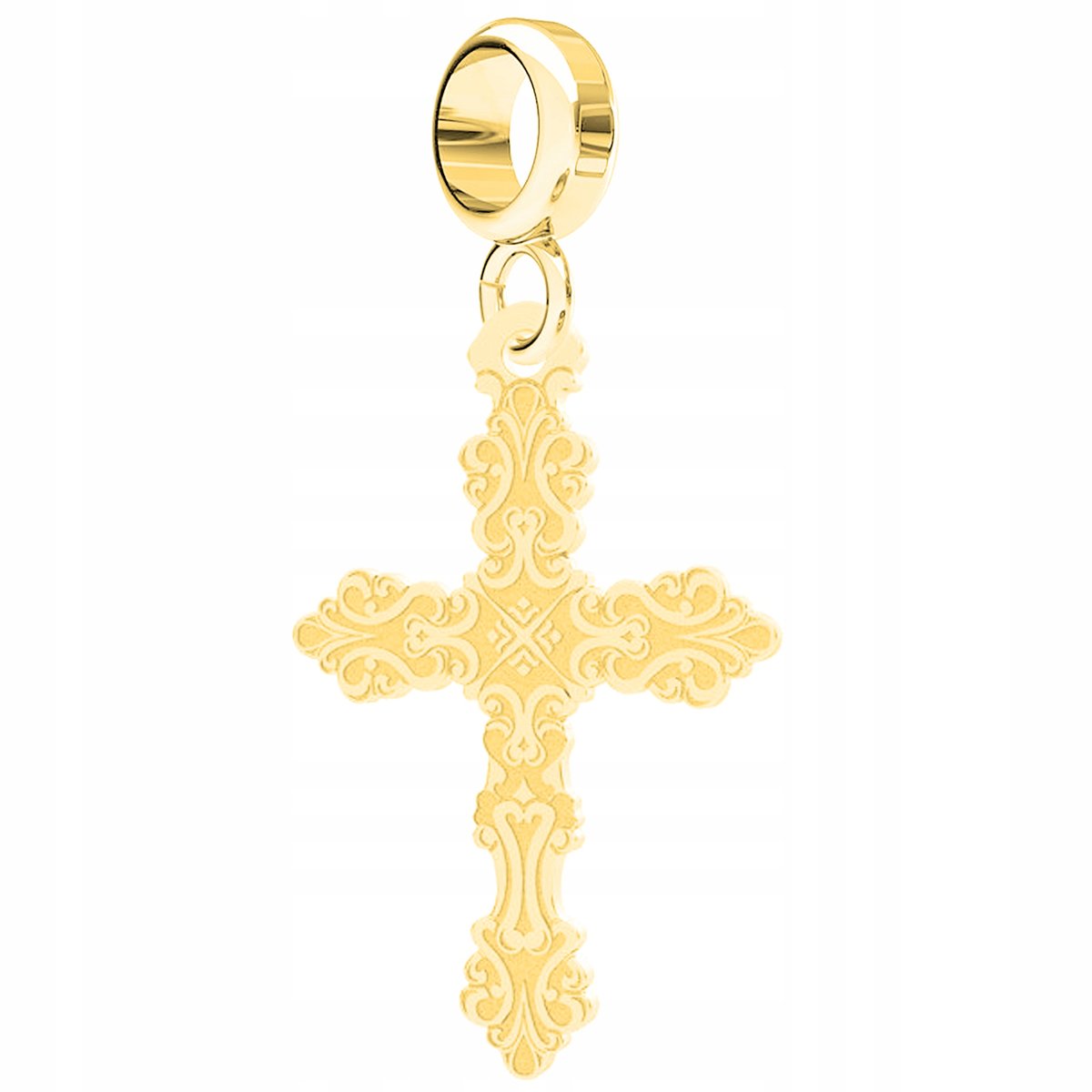 Charms wiszący złoty Krzyżyk srebro 925 - LAREZO | Moda Sklep EMPIK.COM Charms wiszący złoty Krzyżyk srebro 925 - LAREZO | Moda Sklep EMPIK.COM