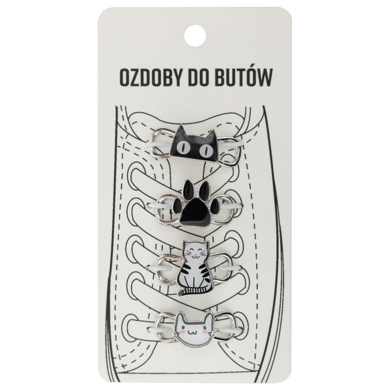 Charmsy Na Buty, Purrrfect Love, Różnokolorowe, 4 Sztuki - Empik ...