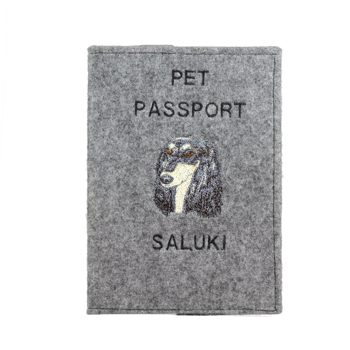 Chart perski, Saluki - etui na paszport psa, pokrowiec na dokumenty ...