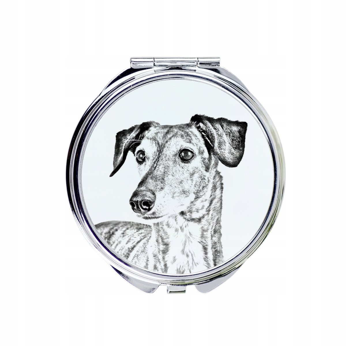 Chart perski, Saluki - lusterko kieszonkowe z psem, personalizowane ...