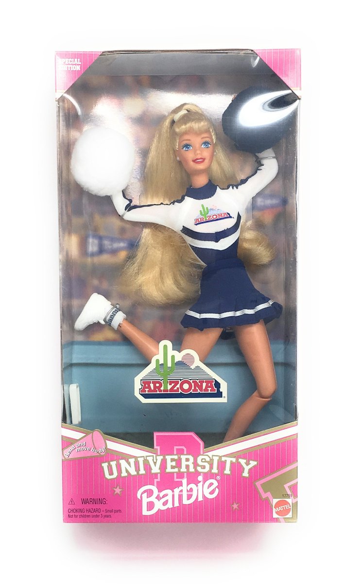 Cheerleaderka Uniwersytetu Barbie Arizona - Barbie | Sklep EMPIK.COM