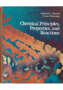 Chemical Principles Properties and Reactions - | Książka w Empik