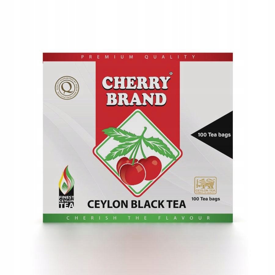 Cherry brand Ceylon black tea 200g 100 bags - Inna marka | Sklep EMPIK.COM