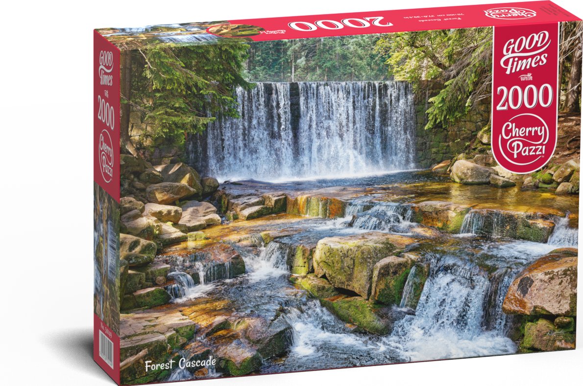 Cherry Pazzi, puzzle, Forest Cascade, 2000 el. 50149 (58889664 ) - CherryPazzi | Sklep EMPIK.COM