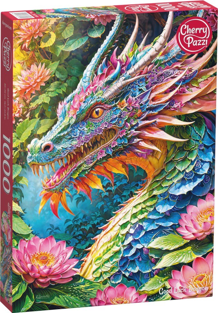 CherryPazzi, puzzle, Good Luck Dragon, 1000 el. 30790 (70164404 ...