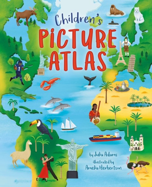 Childrens Picture Atlas - Adams Julia | Książka w Empik