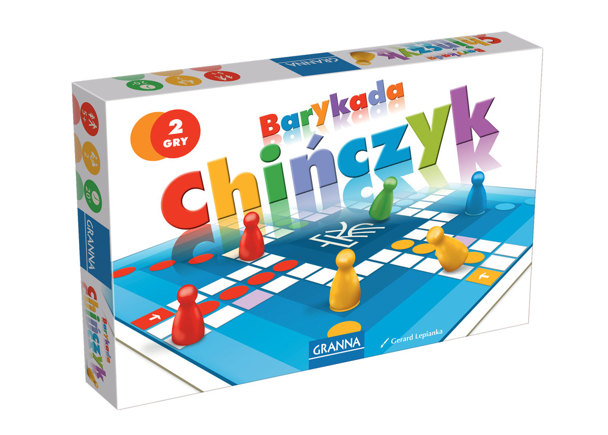 Chińczyk/Barykada, gra planszowa, GRANNA - Granna | Sklep EMPIK.COM