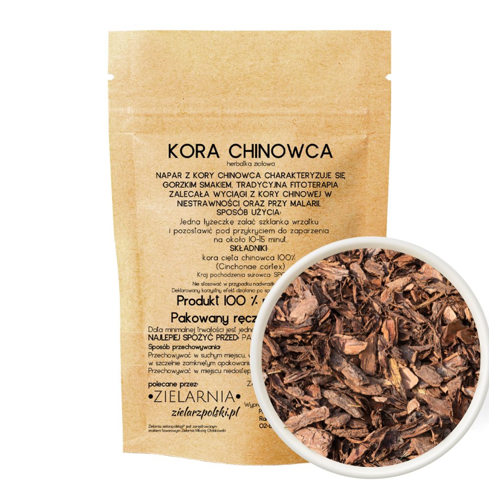 Chinowiec kora chinowca 50g ZIELARZPOLSKI.PL - Inna marka | Sklep EMPIK.COM