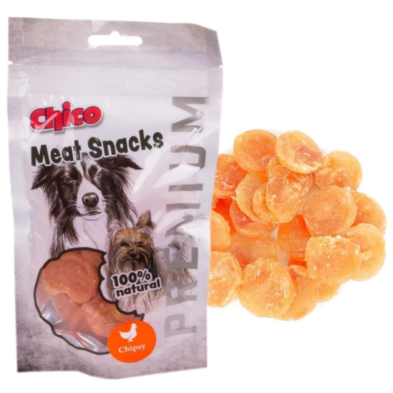 Chipsy z kurczaka CICHO, 80 g - Chico | Sklep EMPIK.COM