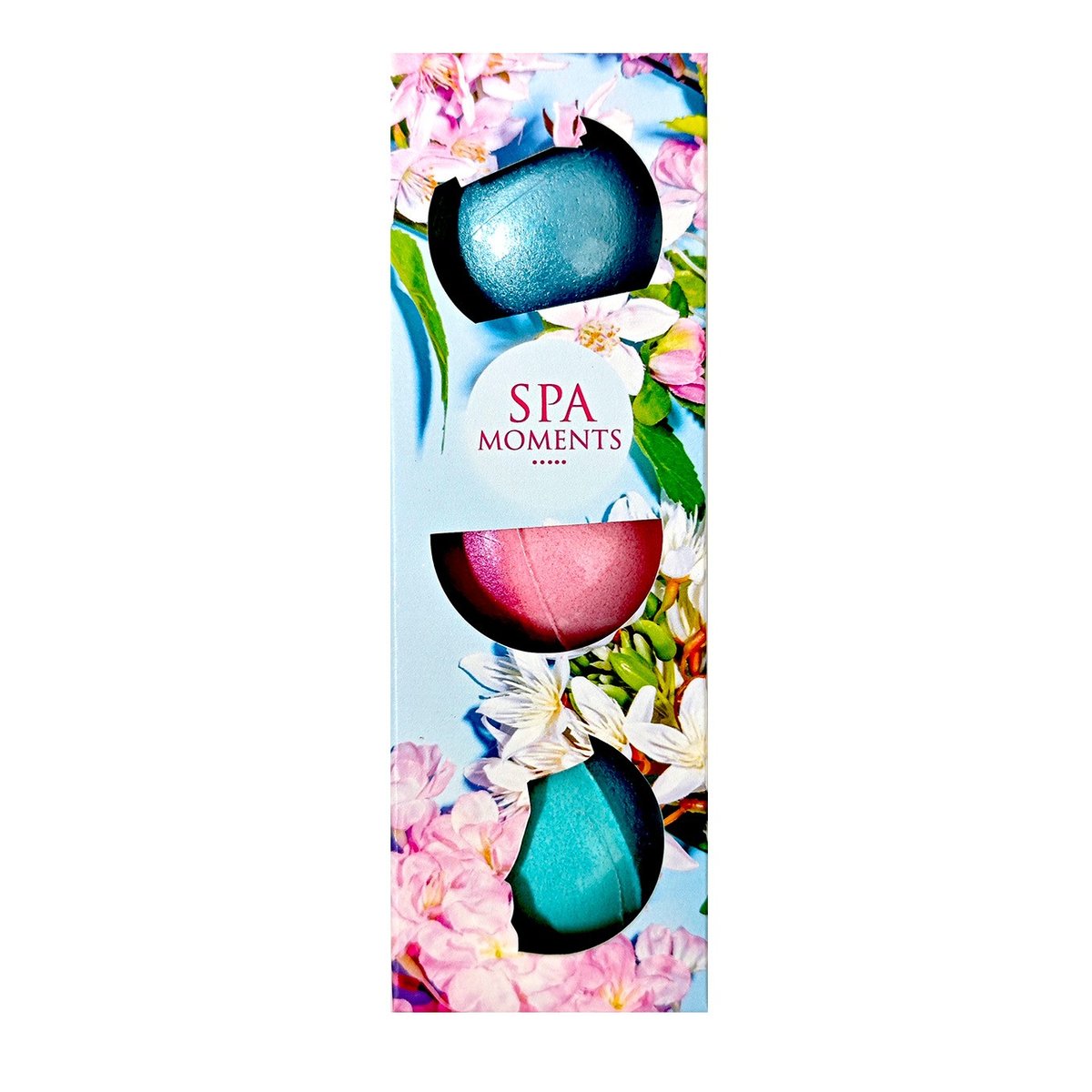 CHLAPU CHLAP Spa Moments Zestaw kul do kąpieli o zapachu Masła Shea 3 x ...