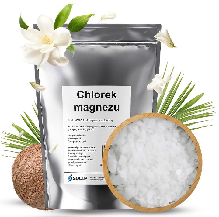 Chlorek magnezu sześciowodny Naturalny Koszyk Solup 1kg | Sklep EMPIK.COM