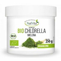 Chlorella BIO Mielona 250 g - NatVita | Sklep EMPIK.COM