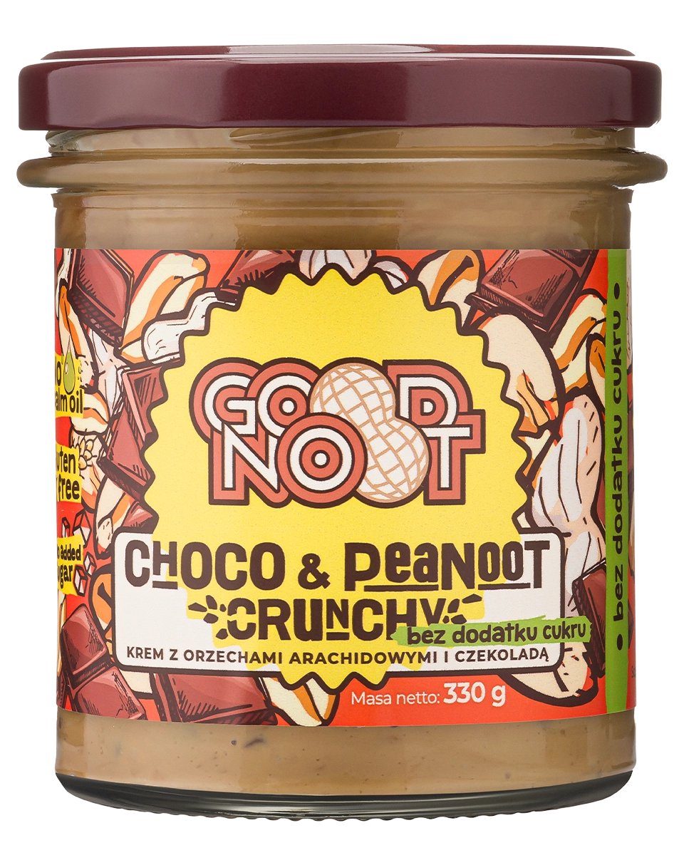 CHOCO & PEANOOT CRUNCHY bez dodatku cukru - Inna marka | Sklep EMPIK.COM