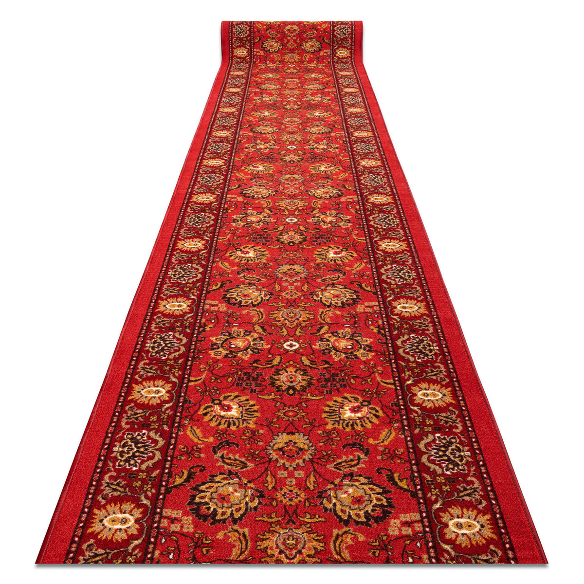 Chodnik Podgumowany Tradycja Czerwony 57Cm, 57X1000 Cm - Dywany ...