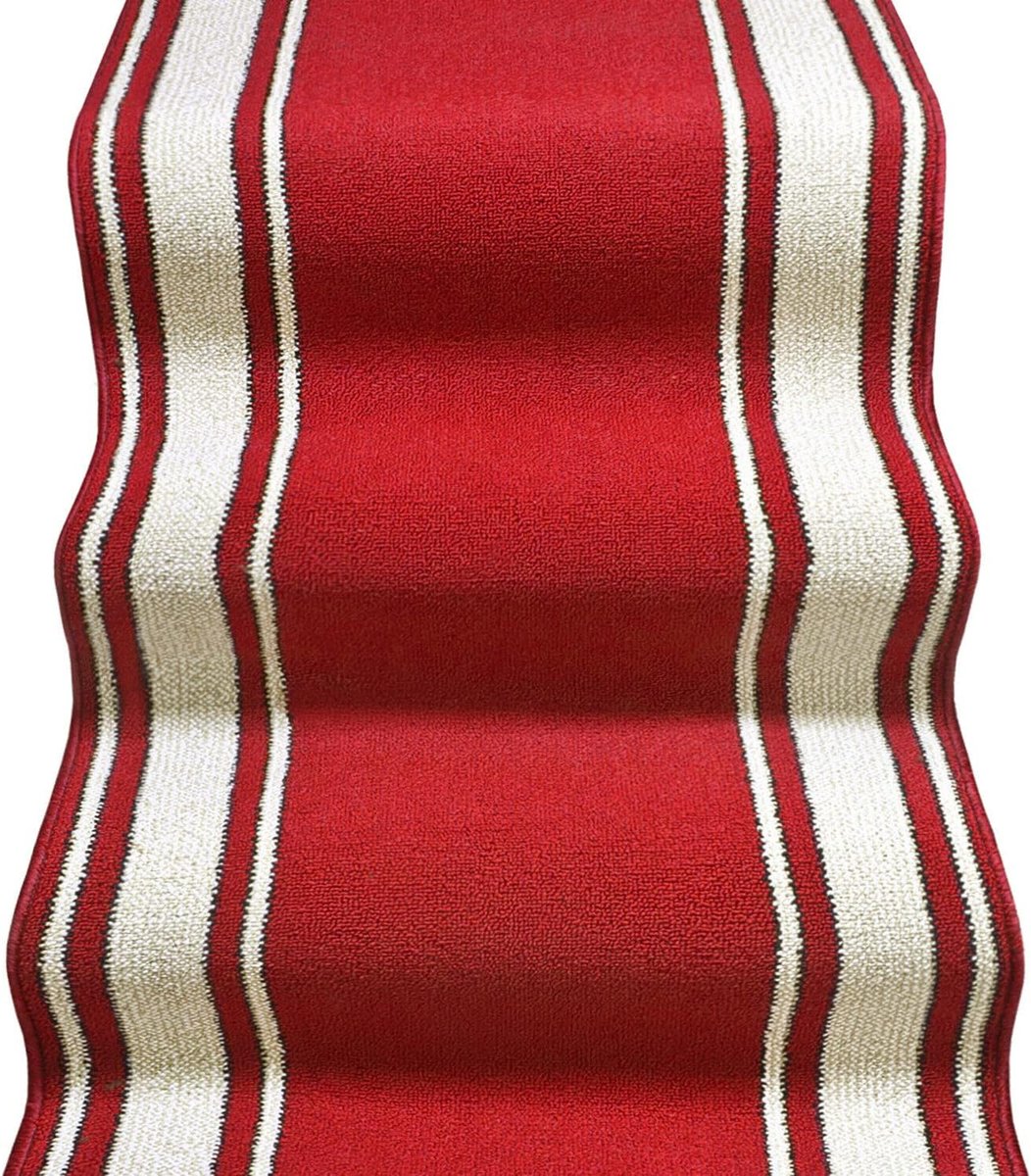 Chodnik Schodowy 67x650 cm 100% Made in Italy Burta Klasyczny Korytarz ...