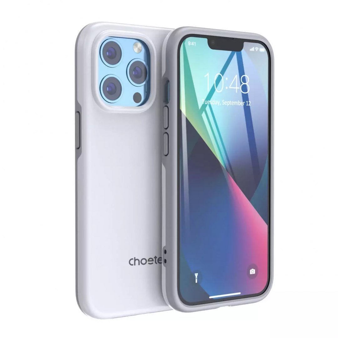Choetech etui pokrowiec iPhone 13 Pro Max biały (PC0114-MFM-WH) - 4kom ...