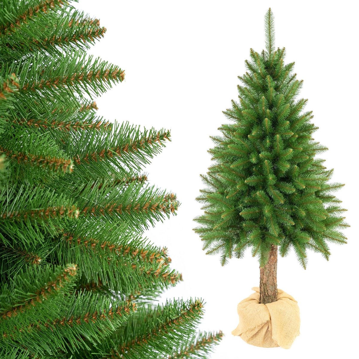 Choinka Świerk Na Pniu Premium 220 Cm * Gęsta I Realistyczna - Damich ...