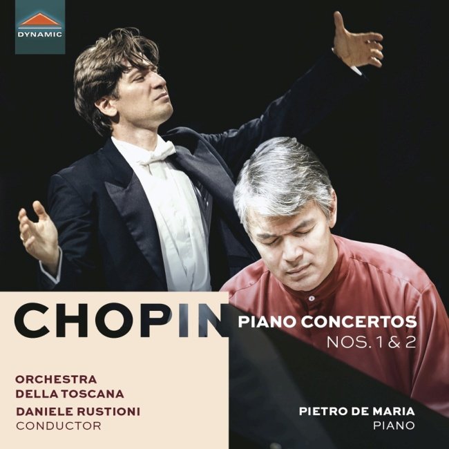 Chopin: Piano Concertos Nos. 1 & 2 - De Maria Pietro | Muzyka Sklep ...