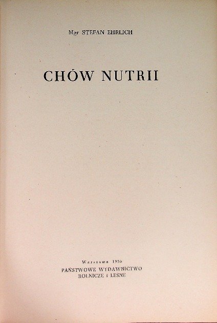 Chów nutrii - W opisie | Książka w Empik