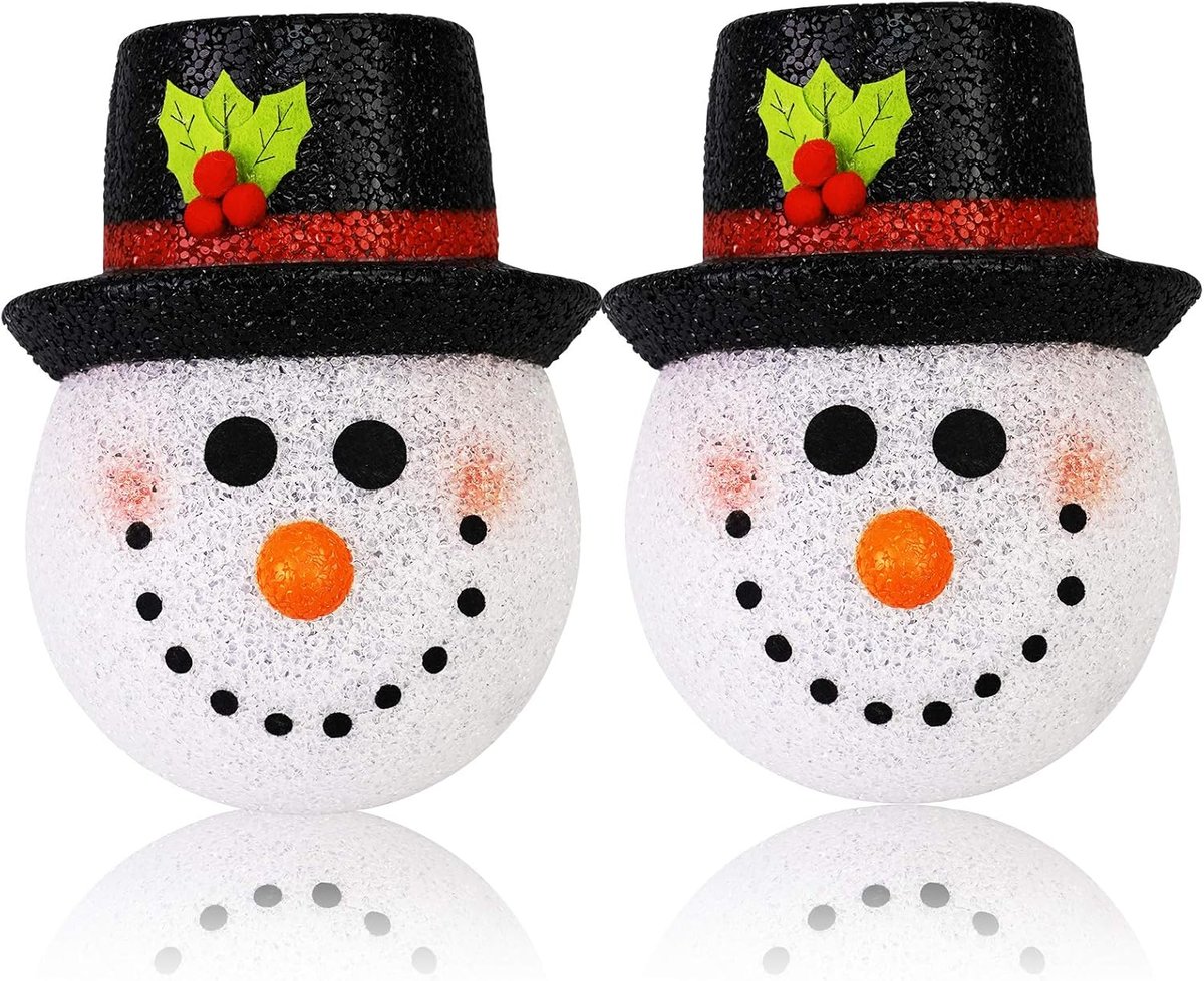 Christmas Porch Light Cover 2 Pack, Outdoor Christmas Decorations ...